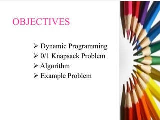 Knapsack problem | PPT