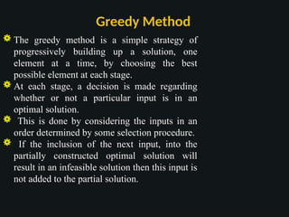 Knapsack problem using Greedy method.pptx