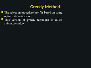 Knapsack problem using Greedy method.pptx