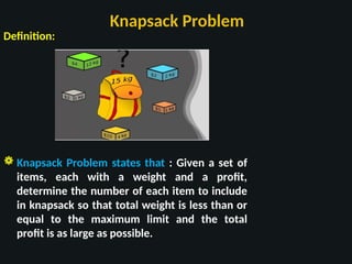 Knapsack problem using Greedy method.pptx