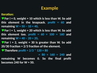 Knapsack problem using Greedy method.pptx