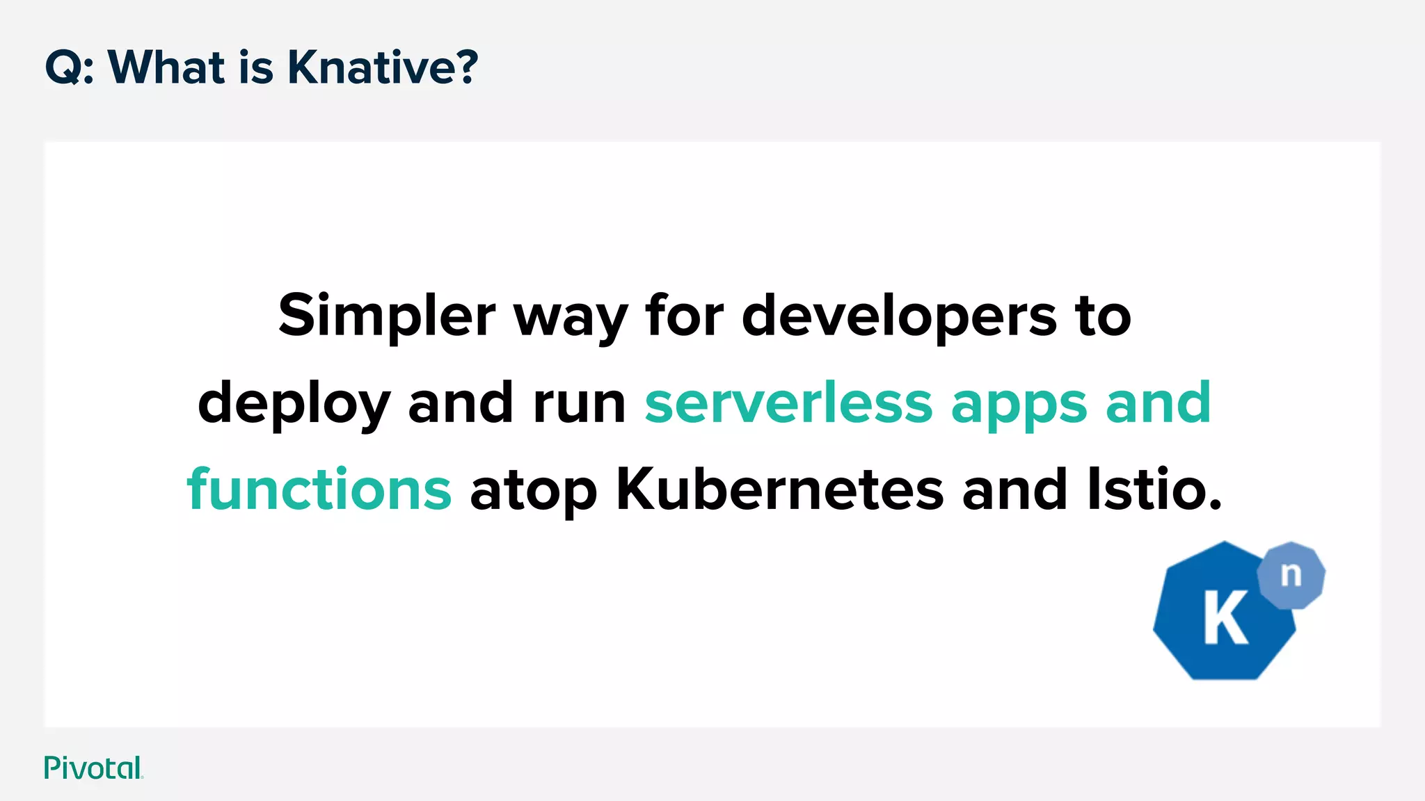 Knative and Riff | PPT