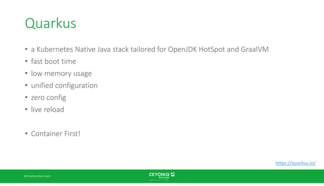 Knative with .NET Core and Quarkus with GraalVM | PPTX