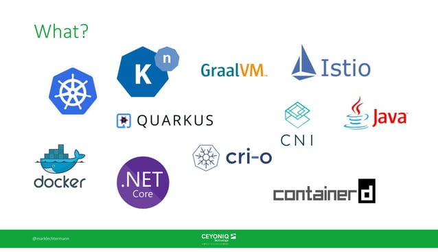Knative with .NET Core and Quarkus with GraalVM | PPTX