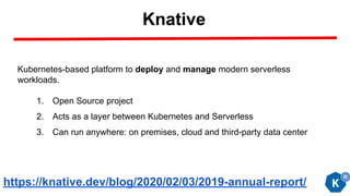 Managing serverless workloads with knative | PPT