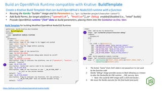 Knative build for open whisk runtimes phase 1 - 2018-02-20 | PPT