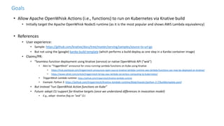 Knative build for open whisk runtimes phase 1 - 2018-02-20 | PPT