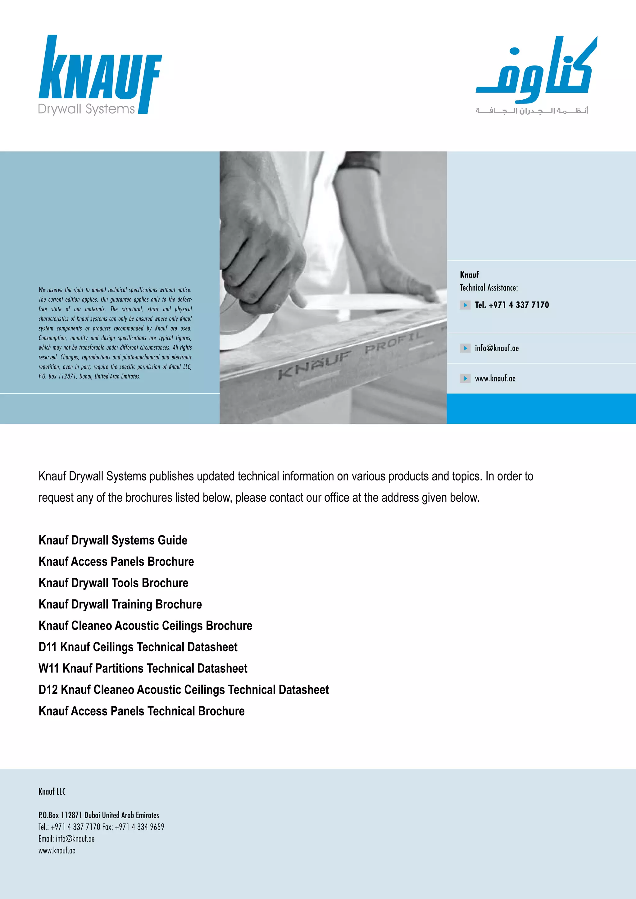 08-Working details-ceiling-Knauf metal profiles_brochure | PDF
