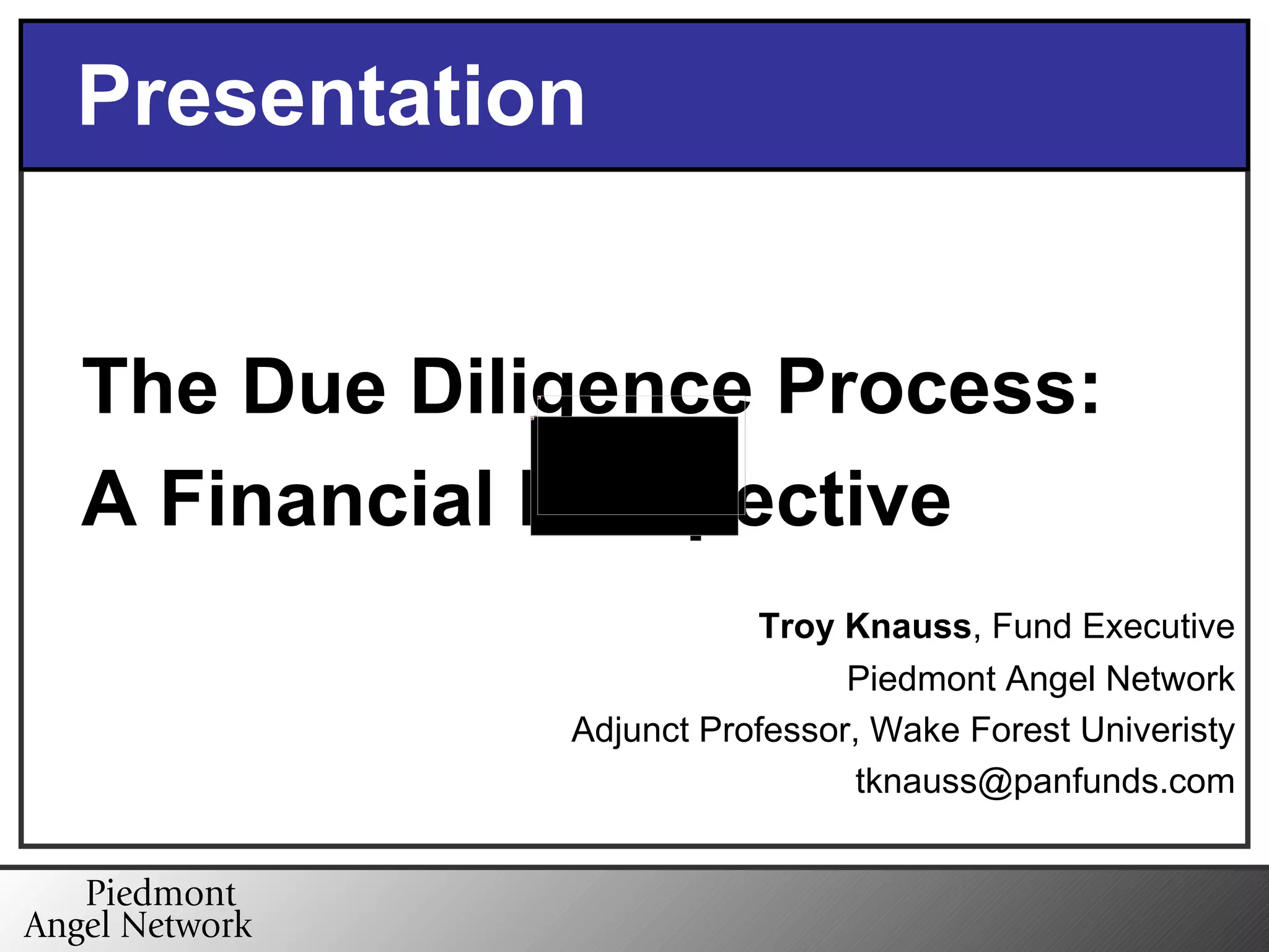 Knauss Financial Dd | PPT