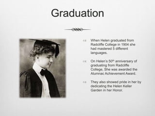 Helen keller's Life | PPTX