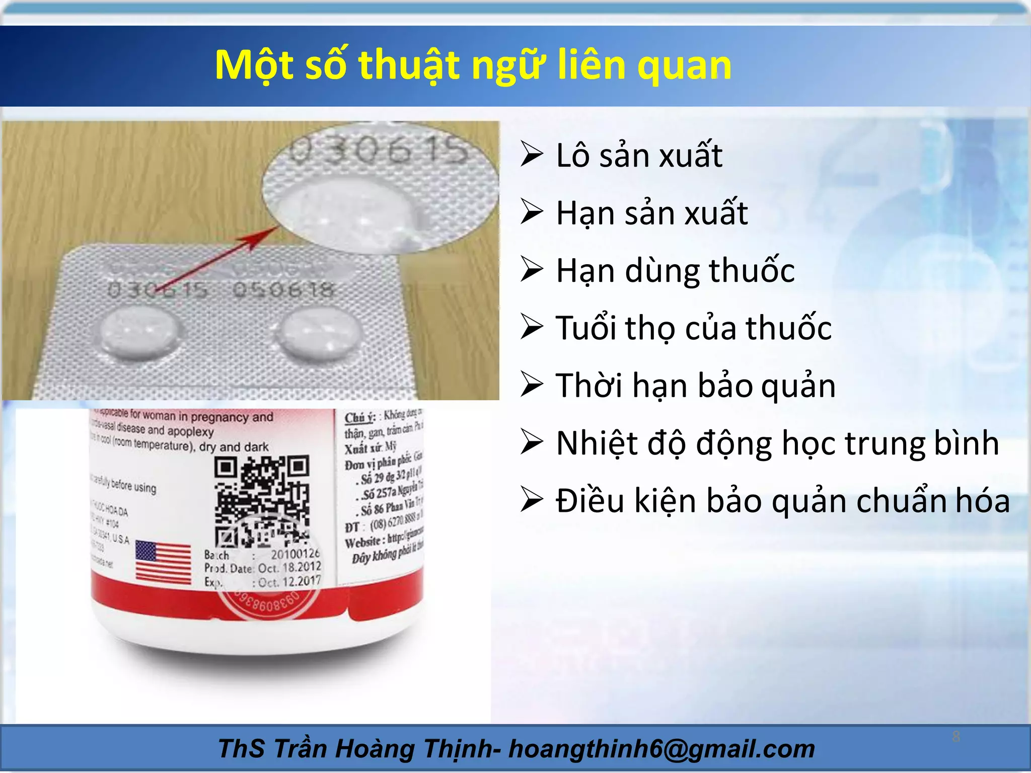 Kn do on dinh va tuoi tho thuoc | PDF