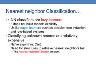 K nearest neighbours | PPT