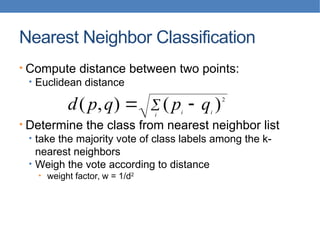 K nearest neighbours | PPT