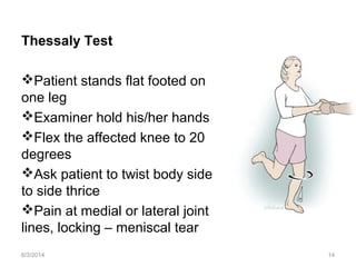 Lesions of the Menisci | PPT