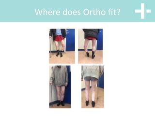 Common Knee Conditions and their management | PPTX