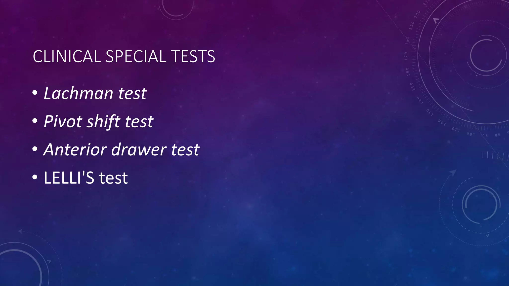 ACL anterior crucitae ligament anamtomy and physical therapy | PPTX