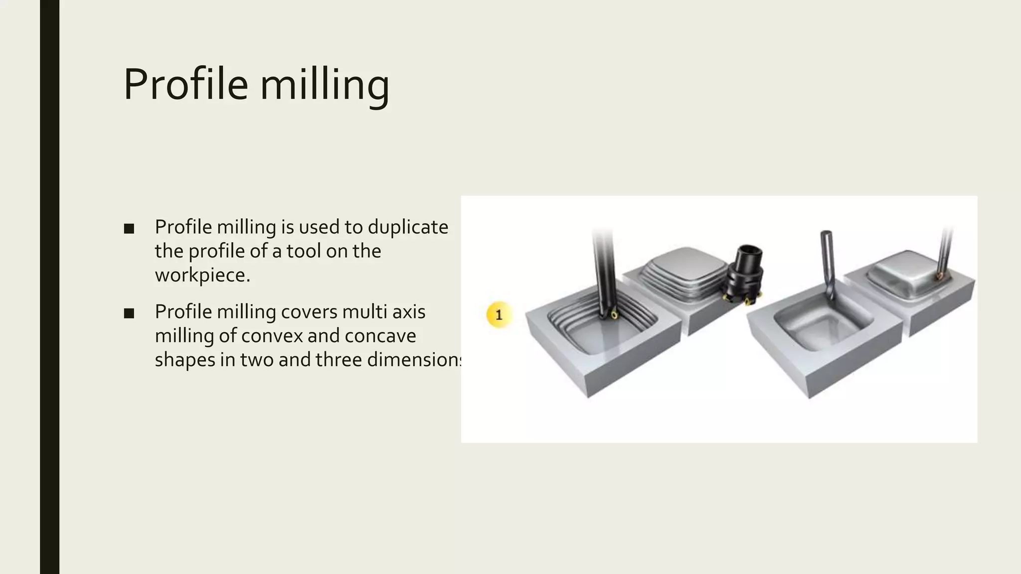 Knee and column milling machines | PPTX