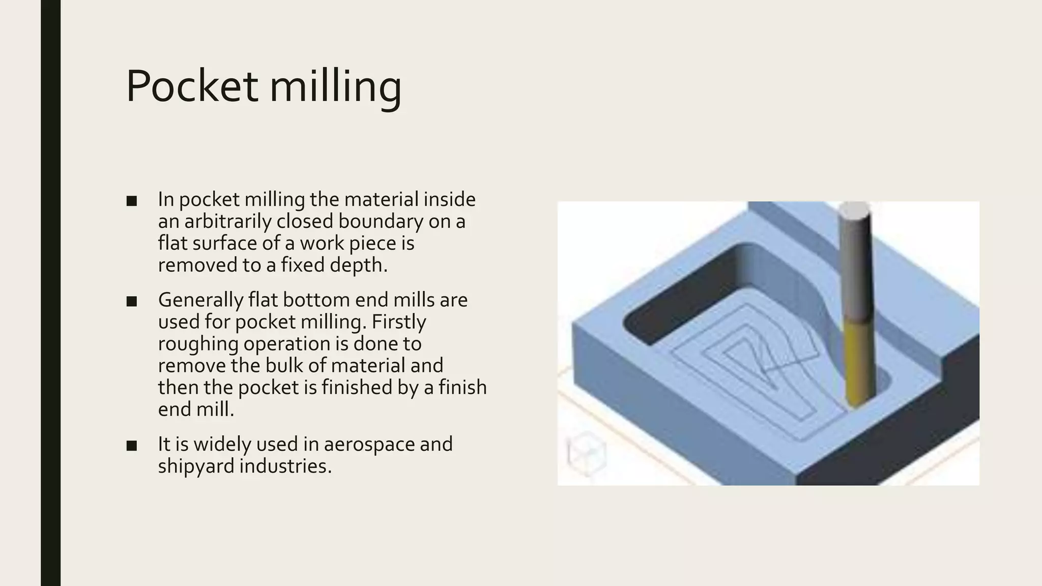 Knee and column milling machines | PPTX
