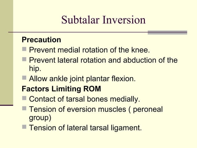 Knee & ankle goiometry | PPT | Death, Injury, or Military Conflict ...