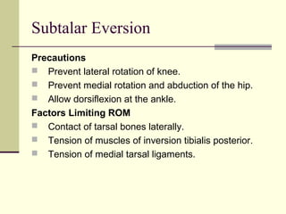 Knee & ankle goiometry | PPT