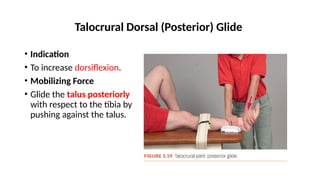 knee & Ankle Joint Mobilization techniques.pptx