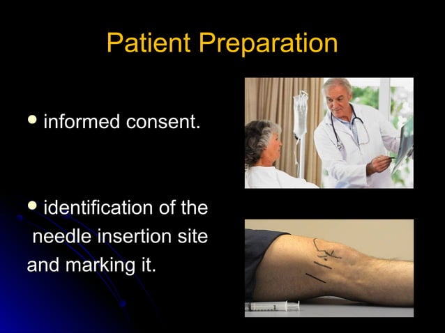 Knee arthrocentesis | PPT