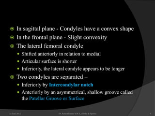 Knee biomechanic | PPTX