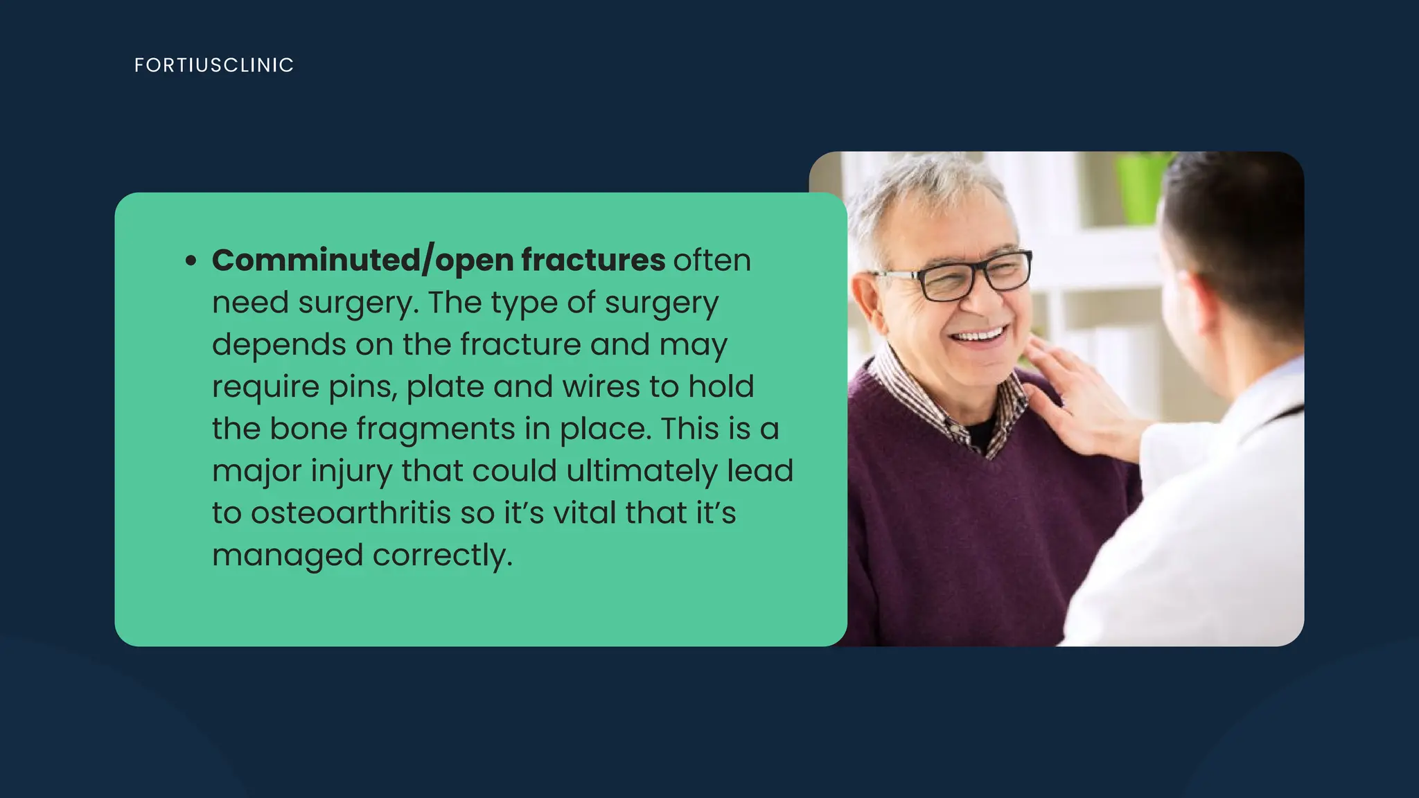 Four types of knee cap (patella) fracture | PDF