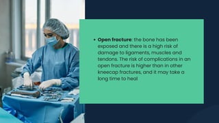 Four types of knee cap (patella) fracture | PDF