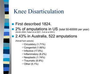Knee_Disarticulation.pdf fully described and explained | PDF