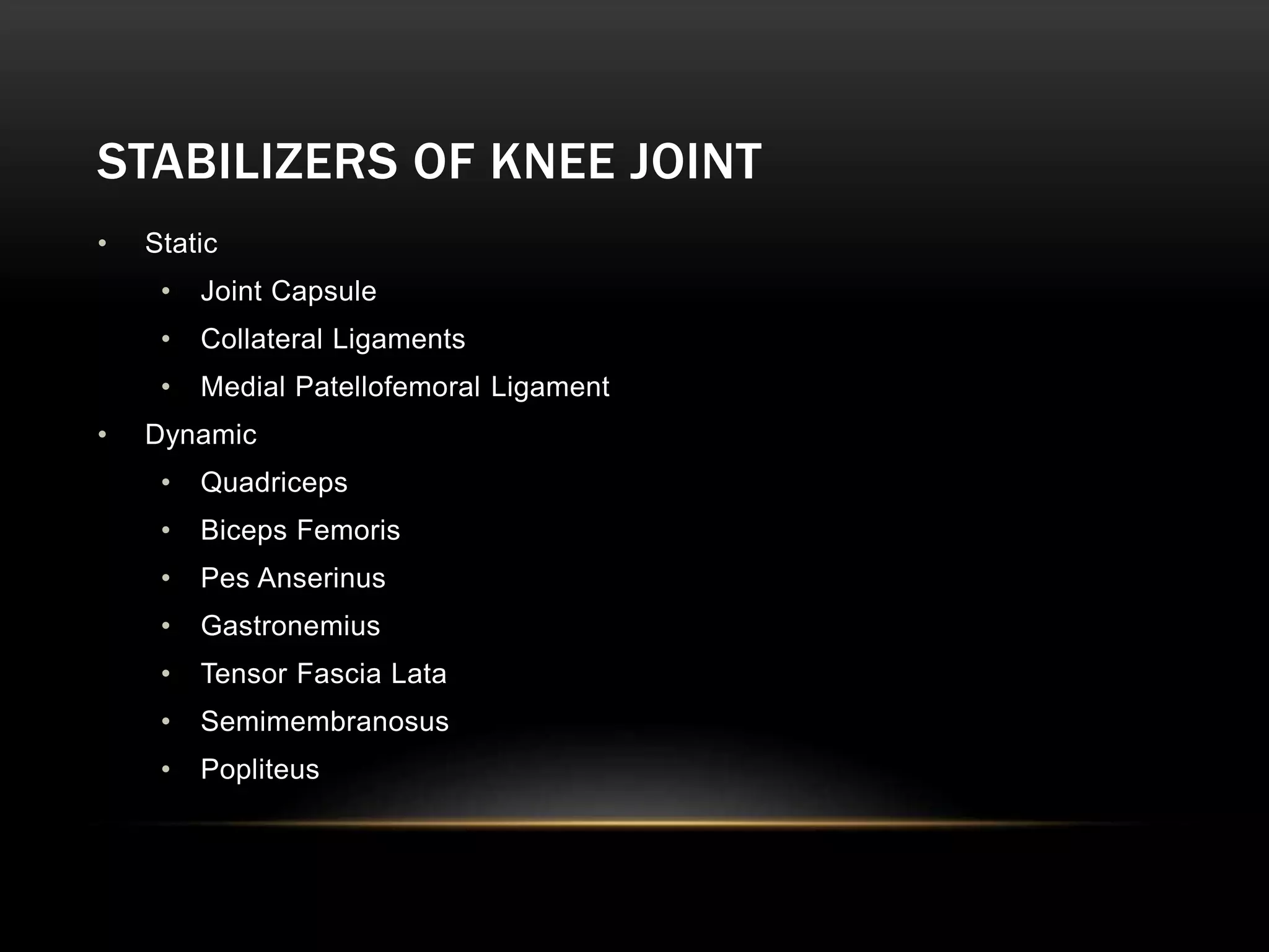 Knee dislocation | PPTX