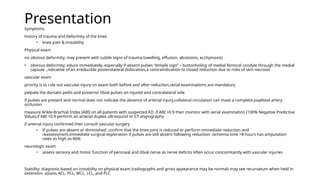 Approach to knee dislocation and how to manage it.pptx