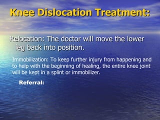 Knee Dislocation 2 | PPT