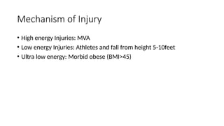 Knee Dislocations and management options | PPTX