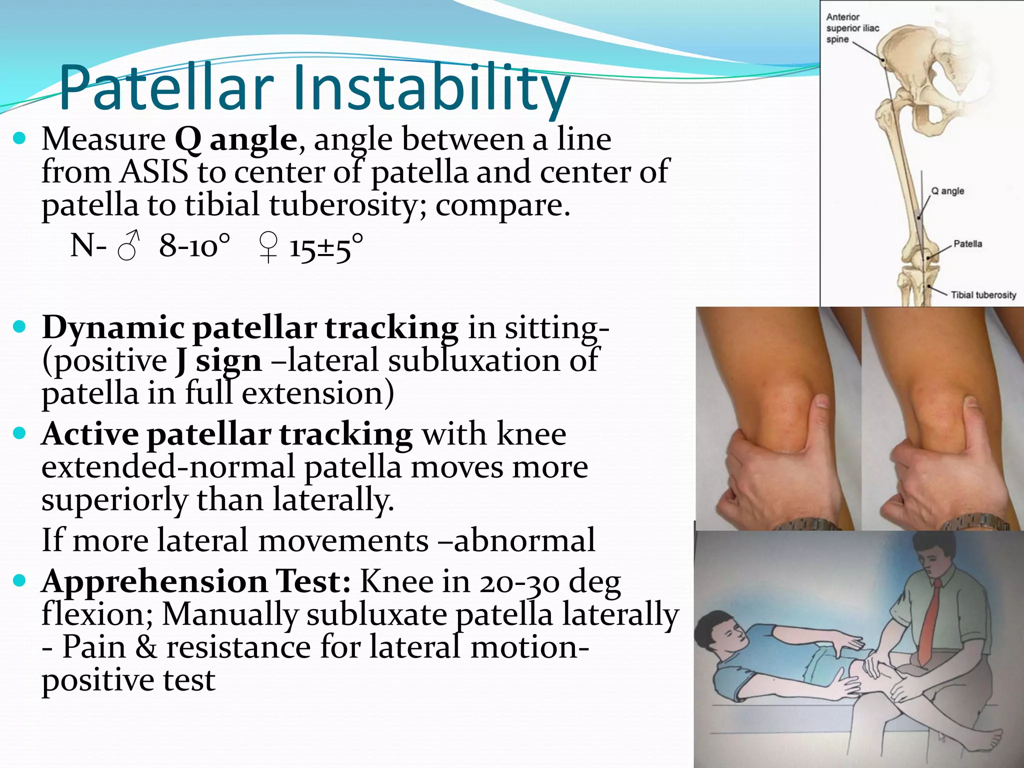 Knee examination | PDF