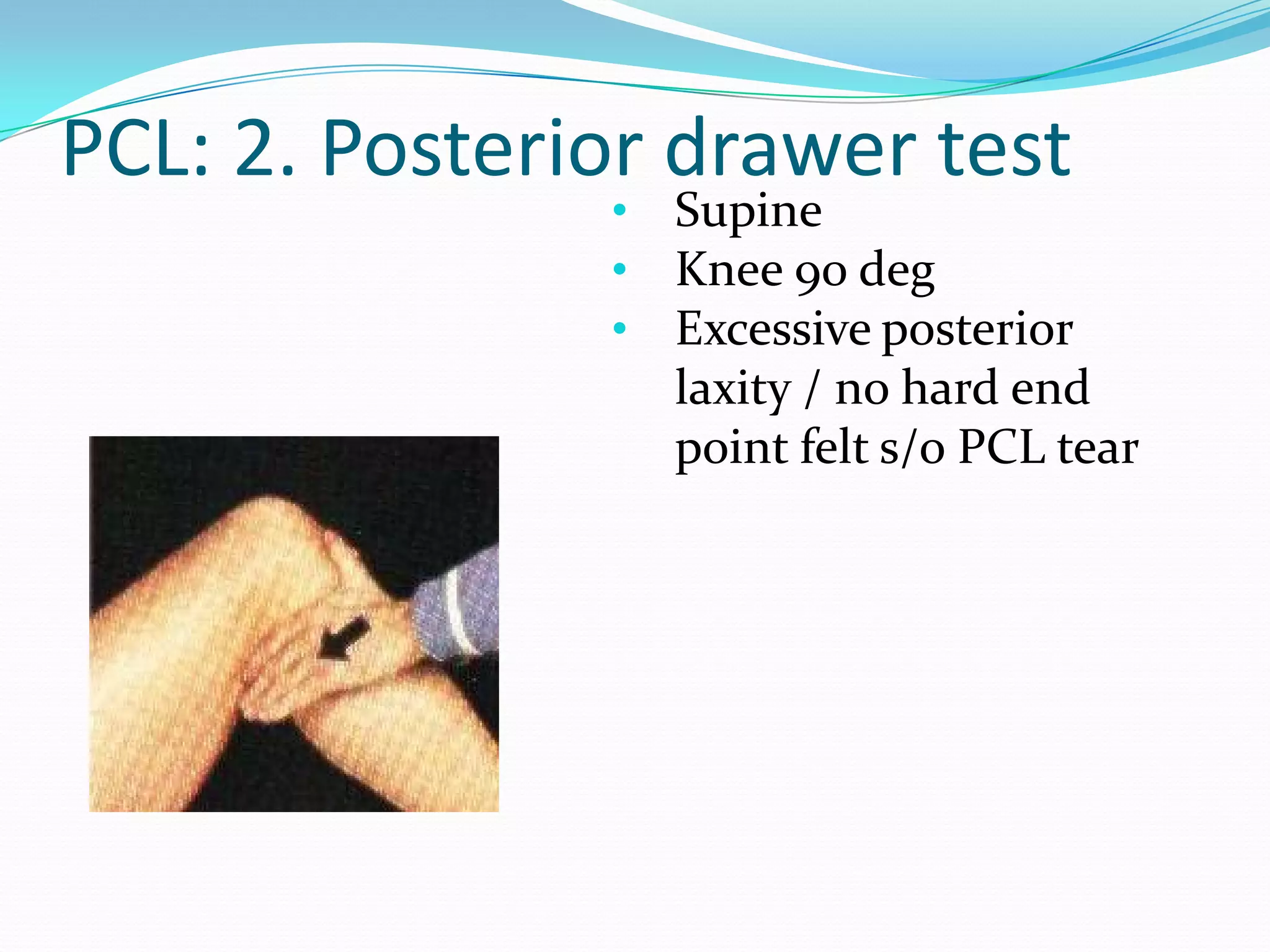 Knee examination | PDF