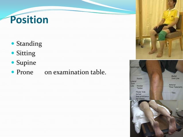 Knee examination | PDF