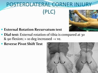 Knee examination | PPT