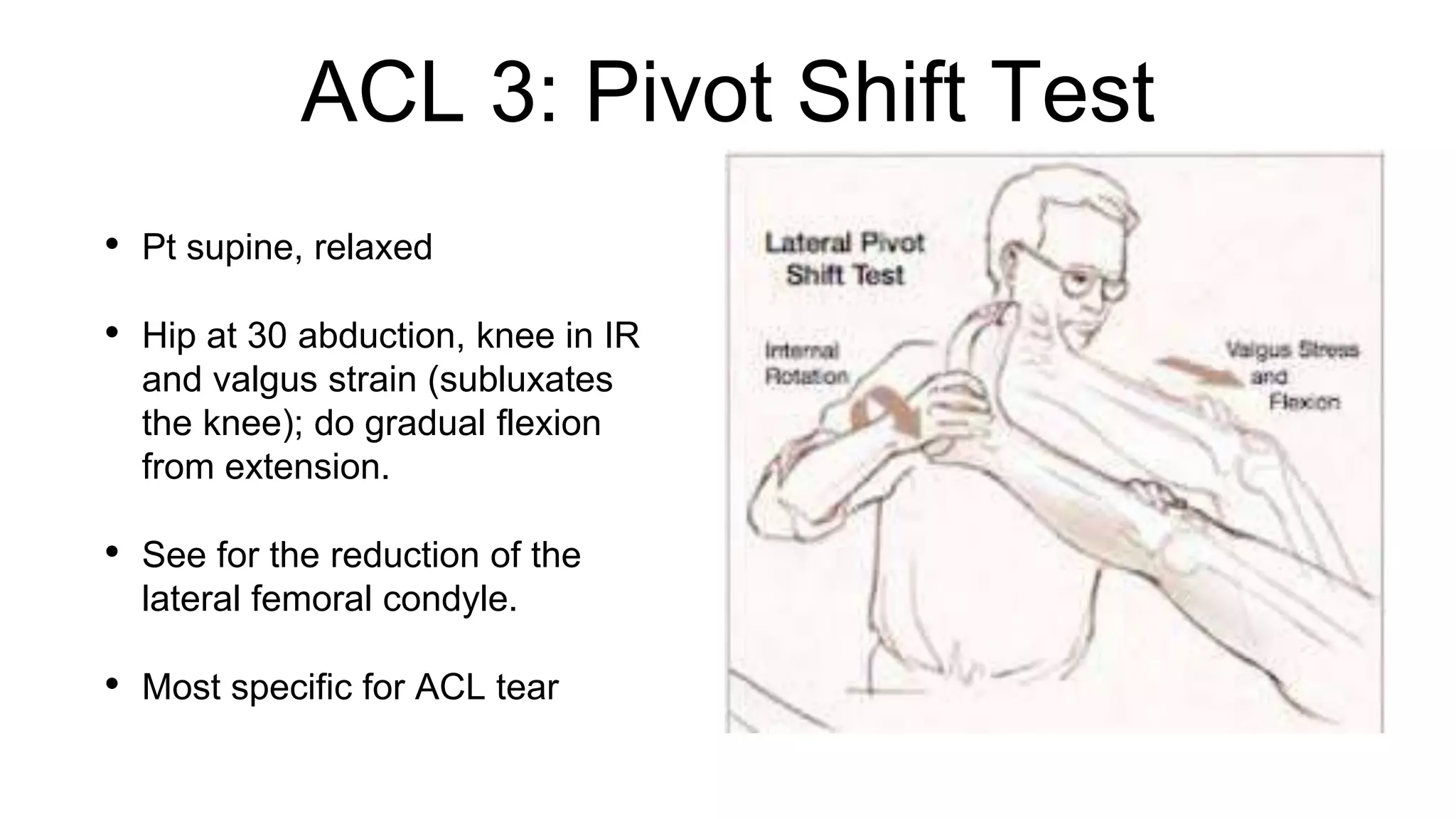 Knee examination | PPTX