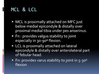 Knee clinical examination by Dr YAGNIK | PPT