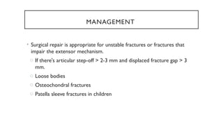 knee extensor mechanism injuries222.pptx