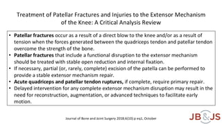 Knee Extensor Mechanism Injuries - Orthopedic Radiologic Imaging | PDF