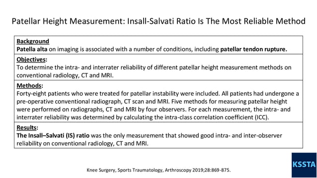 Knee Extensor Mechanism Injuries - Orthopedic Radiologic Imaging | PDF