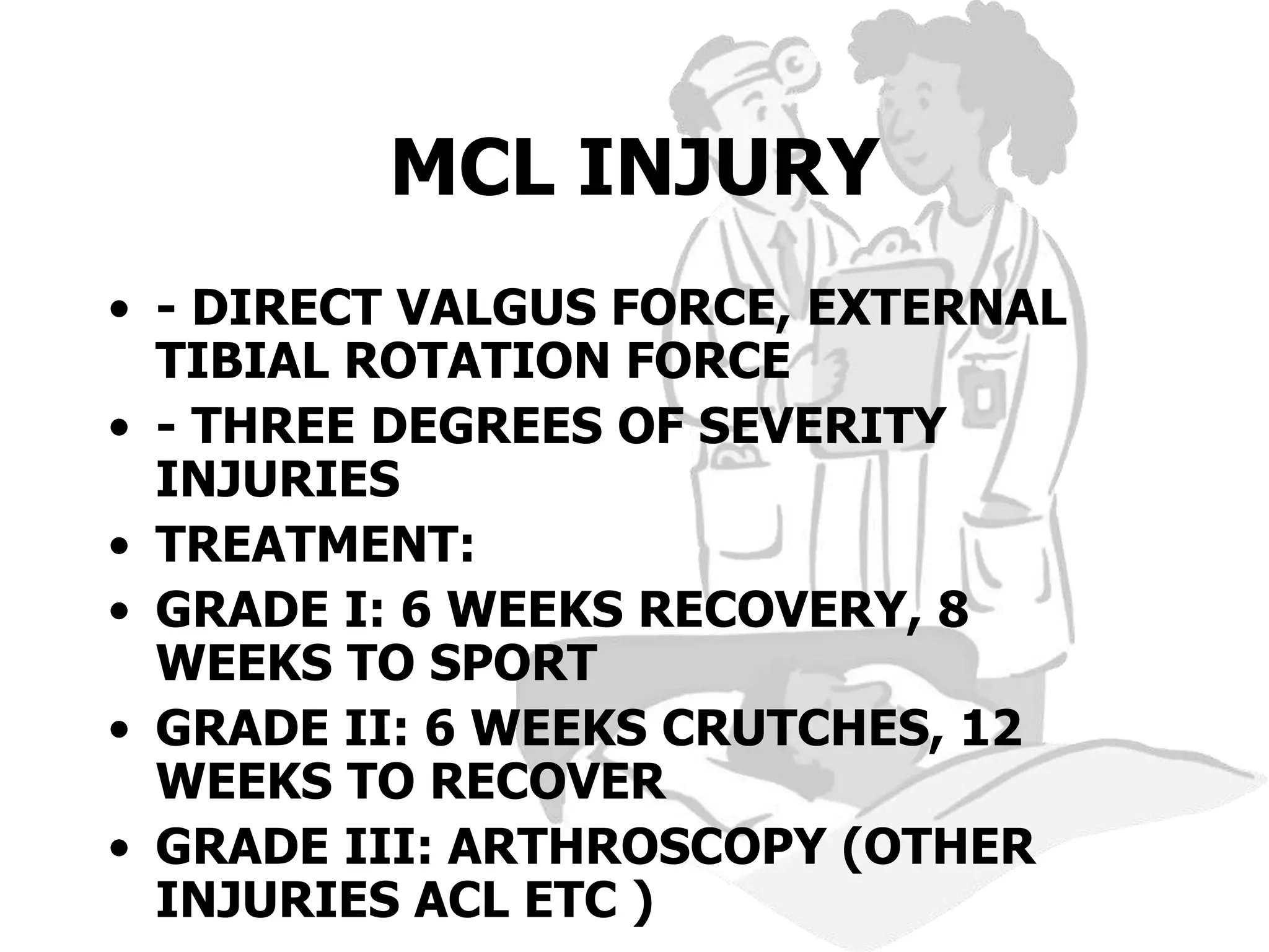 Knee injuries in sports medicine & arthroscopy | PPT