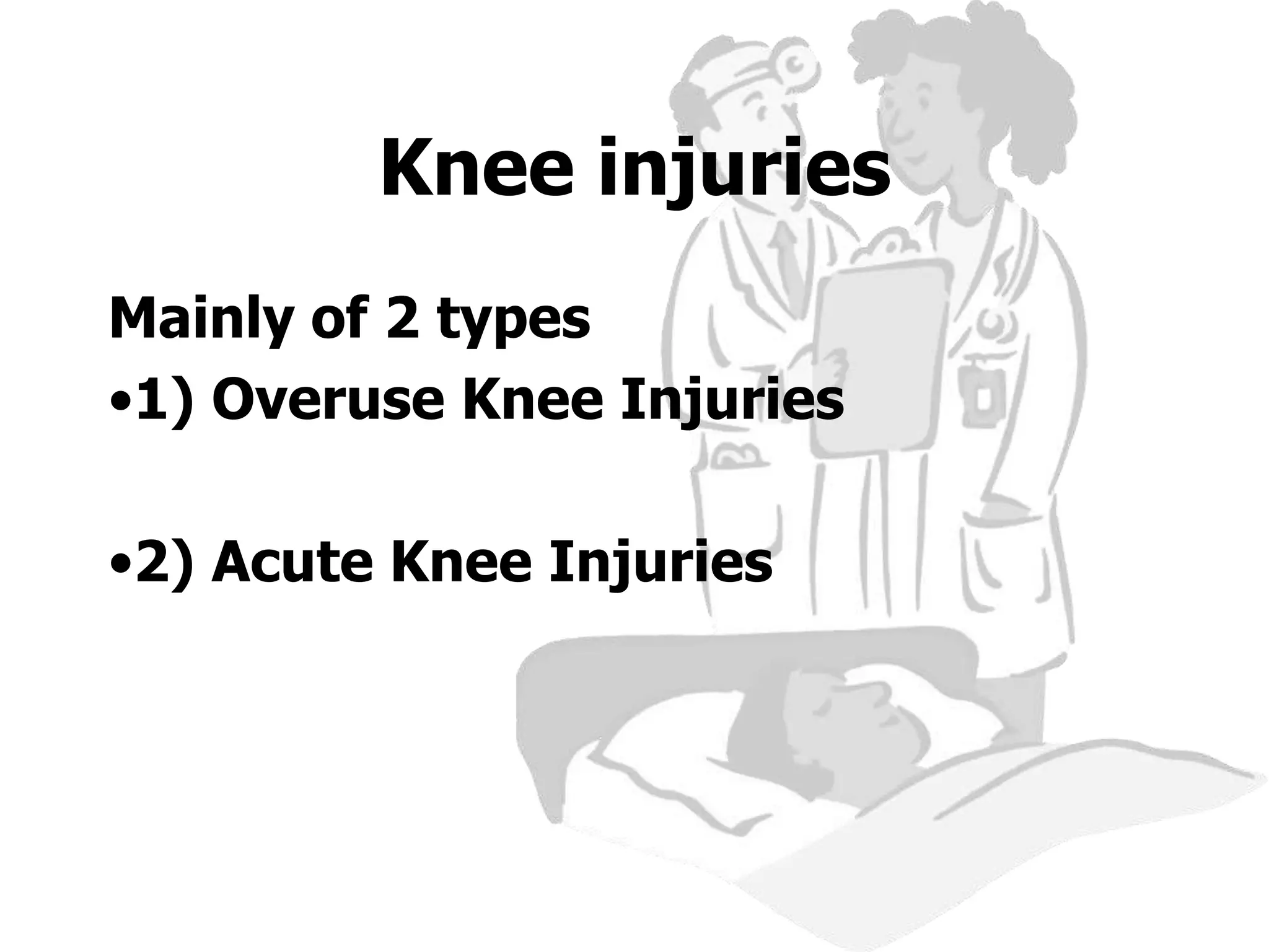 Knee injuries in sports medicine & arthroscopy | PPT