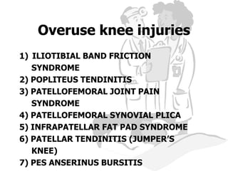 Knee injuries in sports medicine & arthroscopy | PPT
