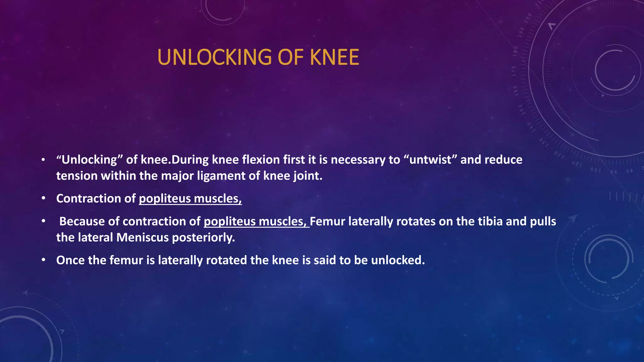 Knee joint | PPTX