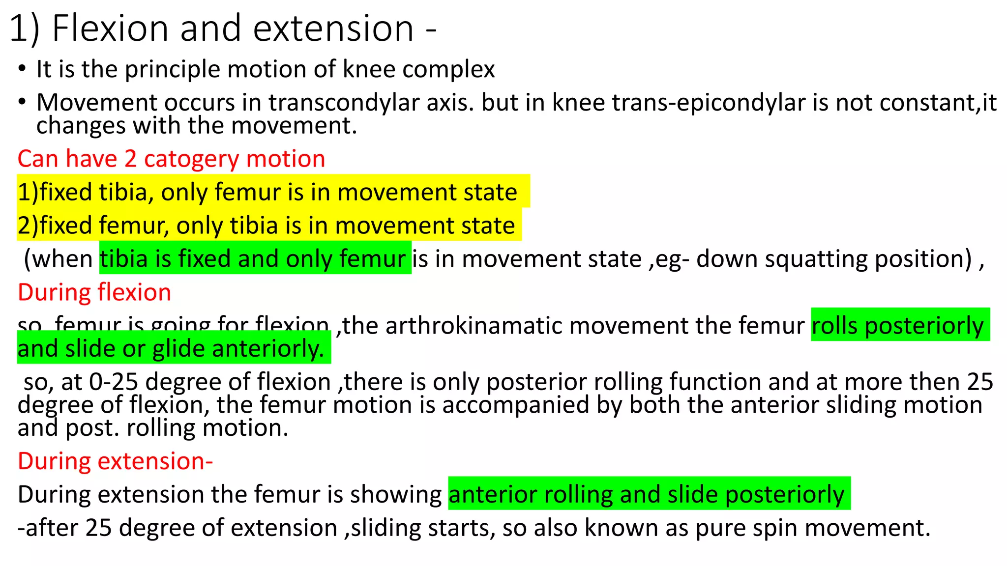 KNEE JOINT-biomeschanics.pptx DR VASU SRIVASTAVA | PPTX