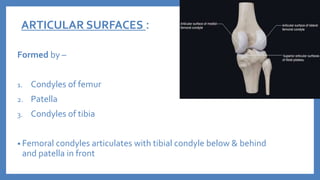KNEE JOINT (1).pptx .................... | PPTX