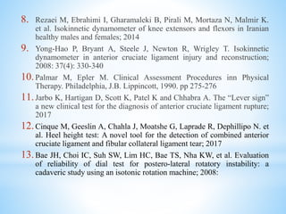Knee joint anatomy, biomechanics, pathomechanics and assessment | PPTX